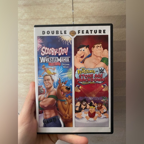 Media | Scooby Doo Wrestler Mania Mystery The Flintstones Stone Age Smackdown Dvd Movies | Poshmark